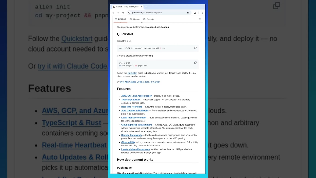 Stop Debugging Blind: Managed Self-Hosting with Alien