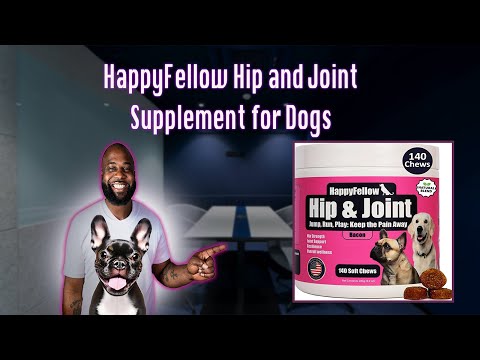 HappyFellow Hip and Joint Supplement for Dogs