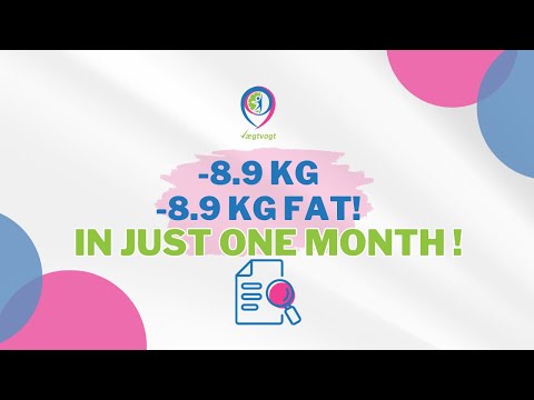 Sara's Results! -8.9 kg In just one month!