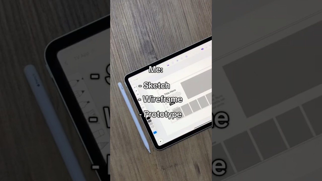 On today’s agenda: sketch, wireframe, prototype using Mockup - UI/UX Design app 🤩
