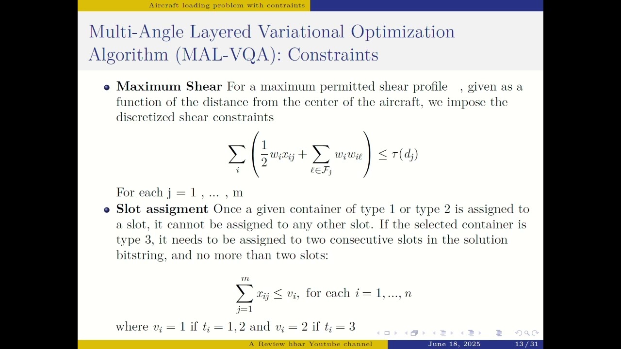 Quantum Computing for Optimizing Aircraft Loading