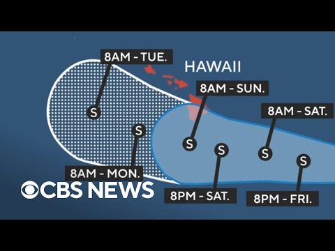 Tropical Storm Hone may hit Hawaii's Big Island