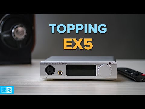 Topping EX5 DAC and Headphone Amplifier 2022 - Black | Reverb