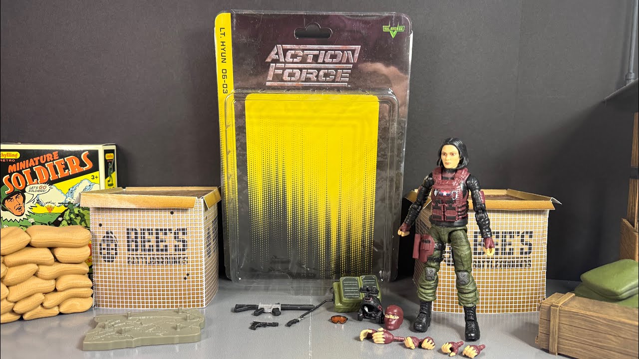Valaverse Action Force LT Hyun Early Look 