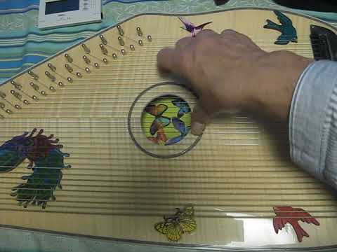 Therapy Harp Swarmandal Infinity Tuning 444 hz Case | Reverb