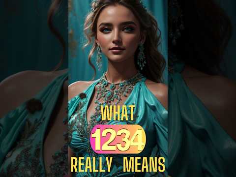 Angel Number 1234 Meaning 🔥 #angelnumbers #angelnumbershorts