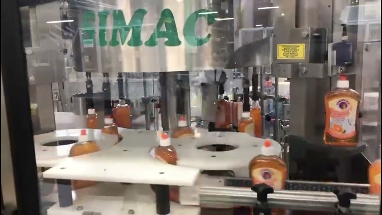 Used Modular Labeling Machine SIMAC Sellers PP 770-8T 8000 bph