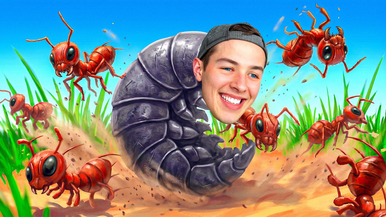 I Turned Into A ROLY POLY Bug!