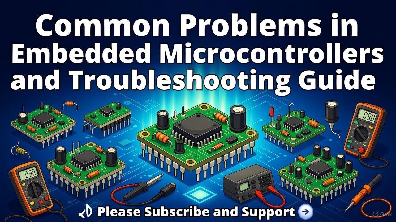 Common Problems In Embedded Microcontrollers And Troubleshooting Guide