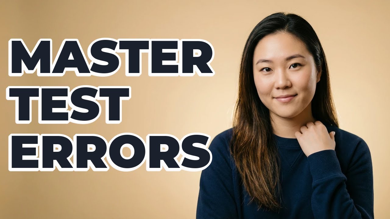 How Do I Analyze My Test Errors?