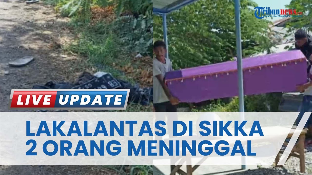 Kronologi Kecelakaan Maut di Jalan Trans Flores-Maumere Larantuka Sikka, 2 Meninggal dan 1 ...