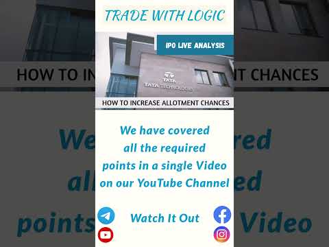 TATA TECHNOLOGIES IPO I LIVE ANALYSIS I INCREASE ALLOTMENT CHANCES