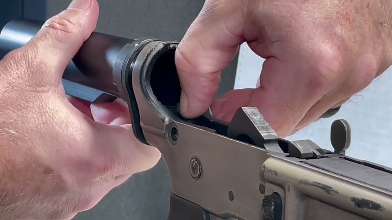 AR15 Buffer Tube and Takedown Pin Installation