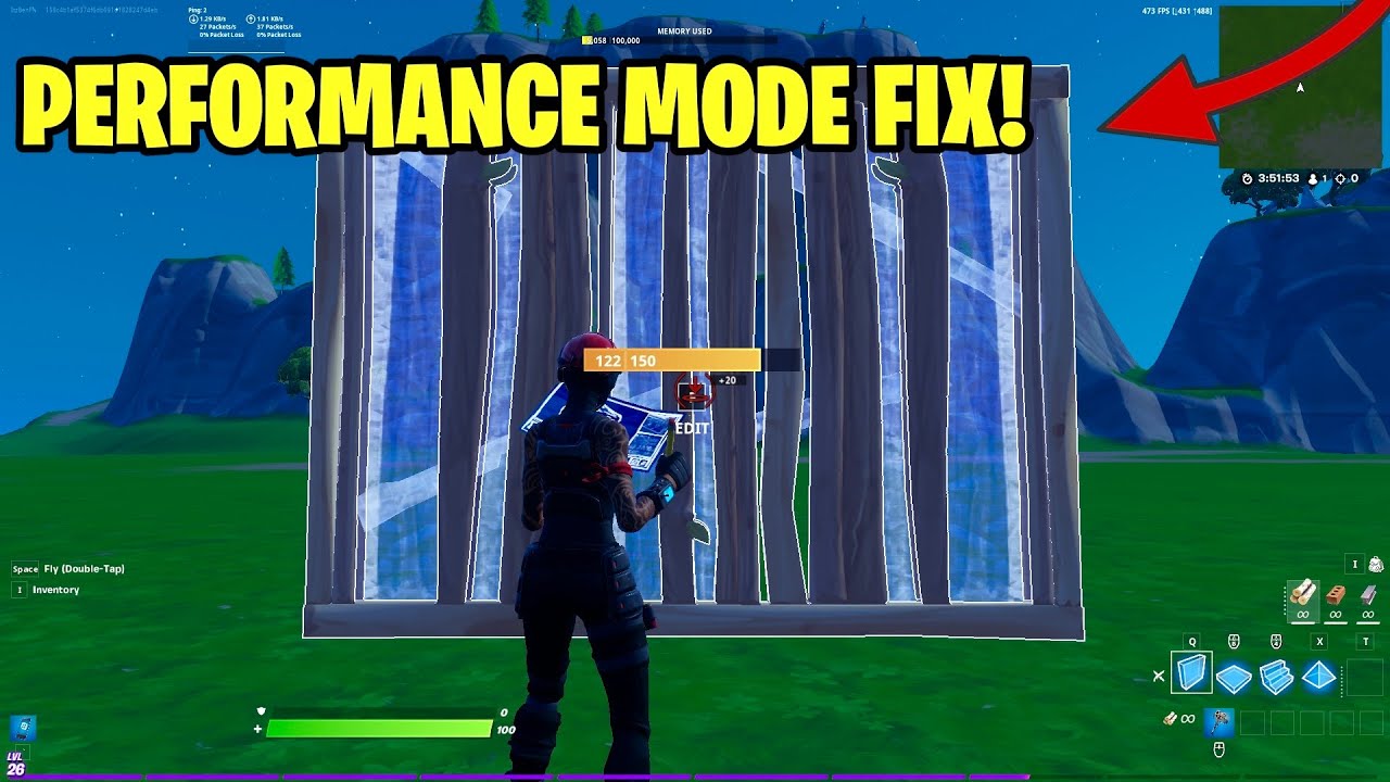 HOW TO FIX PERFORMANCE MODE IN FORTNITE CHAPTER 2 SEASON 6!
