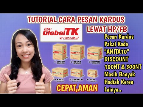 CARA KIRIM BARANG DARI TAIWAN KE INDONESIA/TUTORIAL PESAN KARDUS EEC GLOBAL TK by Anita Anggraini