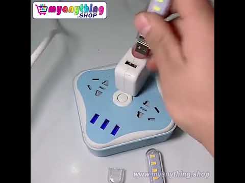 🆕 Amazing 3 Led Touch Light - Mini USB LED Lamp with Bulbs. Amazing Mini USB Light!