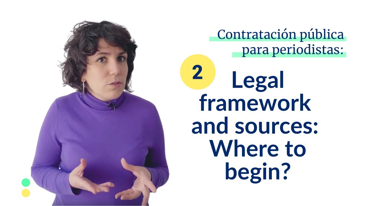 2. Legal framework and sources: Where to begin?