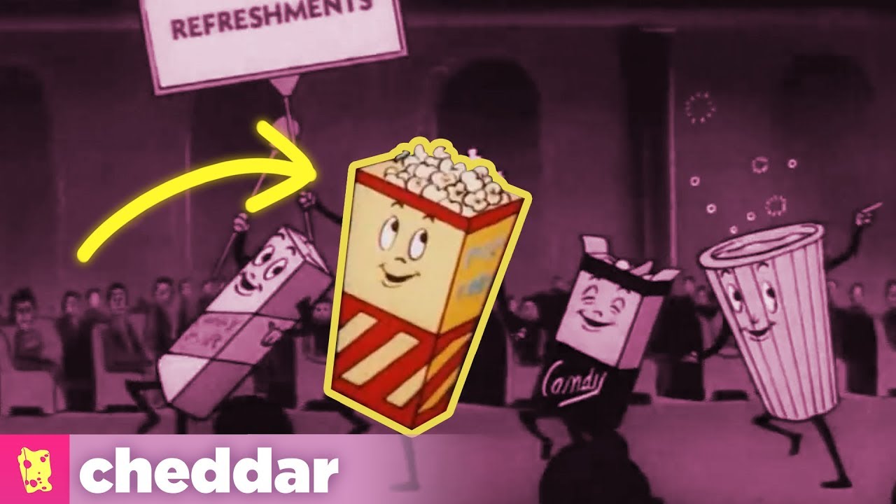 How Popcorn Went From Banned to Saving Movies - Cheddar Explains