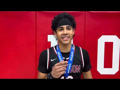 Pottsville’s Letrel Montone postgame interview 2/14/25 - Schuylkill League Boys’ Championship