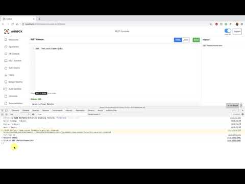 Admin Aidbox: Logs in UI