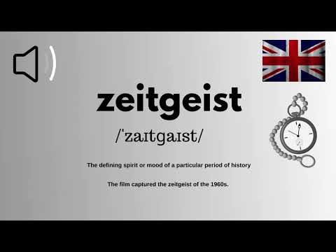 How to Pronounce Zeitgeist in British Accent Correctly-English With Zee