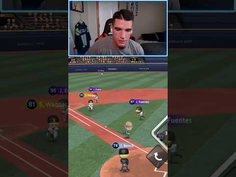 Scoring a run by only bunting in Baseball 9