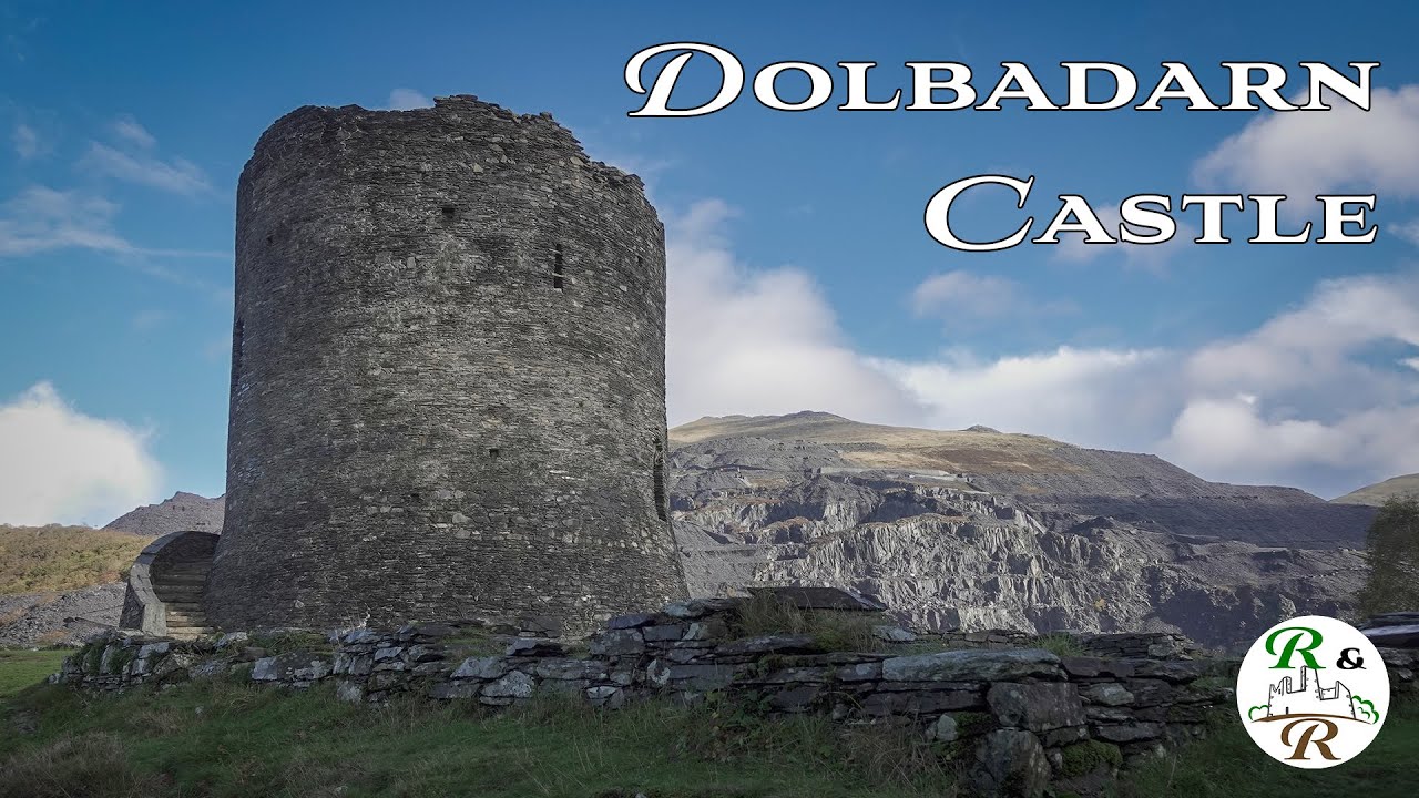 Dolbadarn Castle - tower of a Welsh prince in the shadow of Mount Snowdon
