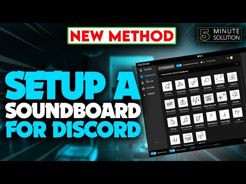 How to setup a soundboard for Discord Voice Mod 2024