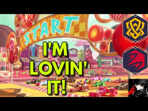 McDonald's Sugar Rush Raceway Deck! Amber/Ruby | Disney Lorcana