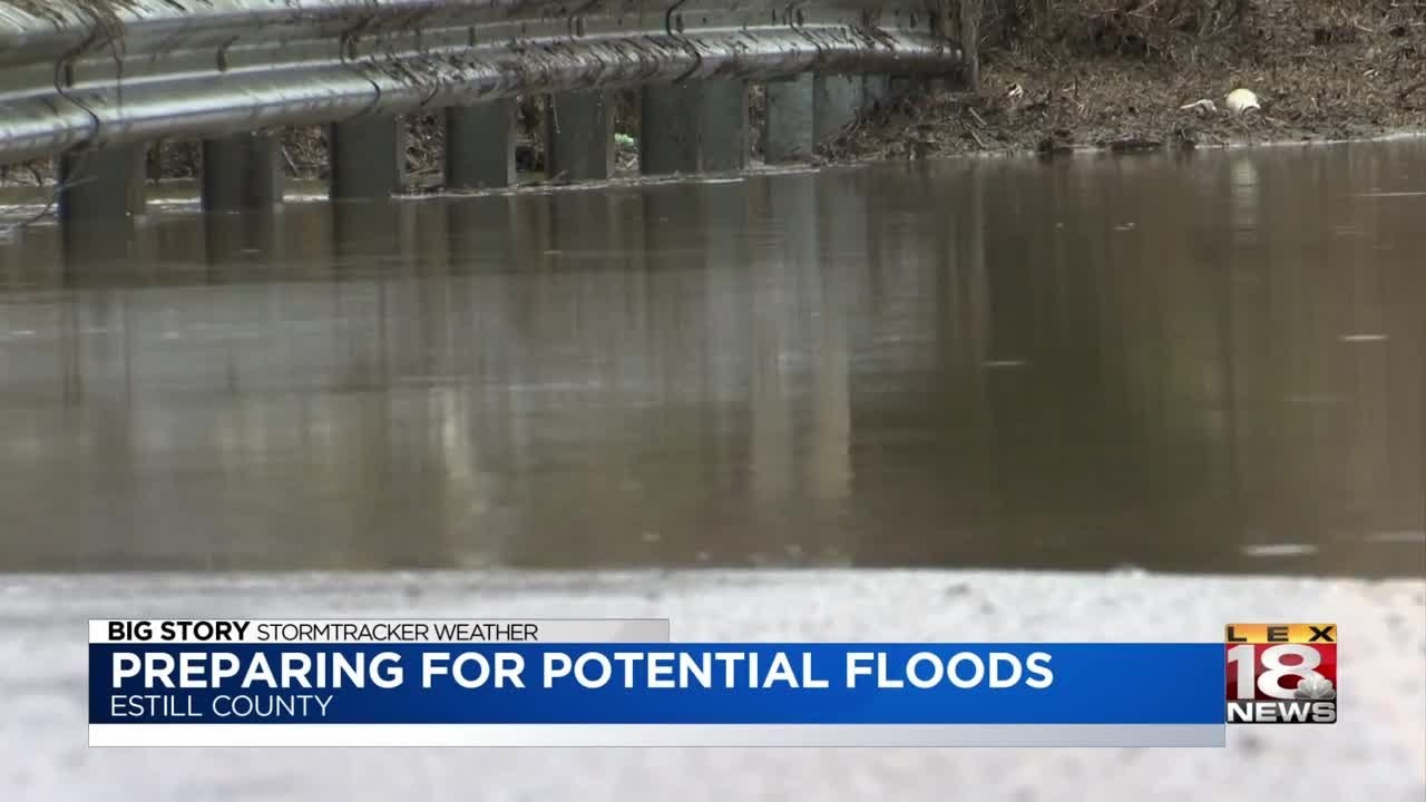 Flooding Continues To Threaten Low-Lying Areas Of Estill County
