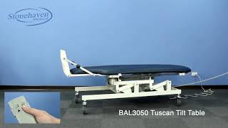StoneHaven Medical Balance Tuscan Variable Height Tilt Table BAL3050
