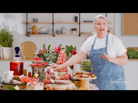 How to Create a “Feastable” Grazing Table - EatWell Christmas with Emma Dean