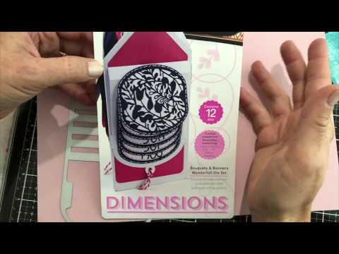 Unboxing of the Wonderfall Die Set from Tonic Studios
