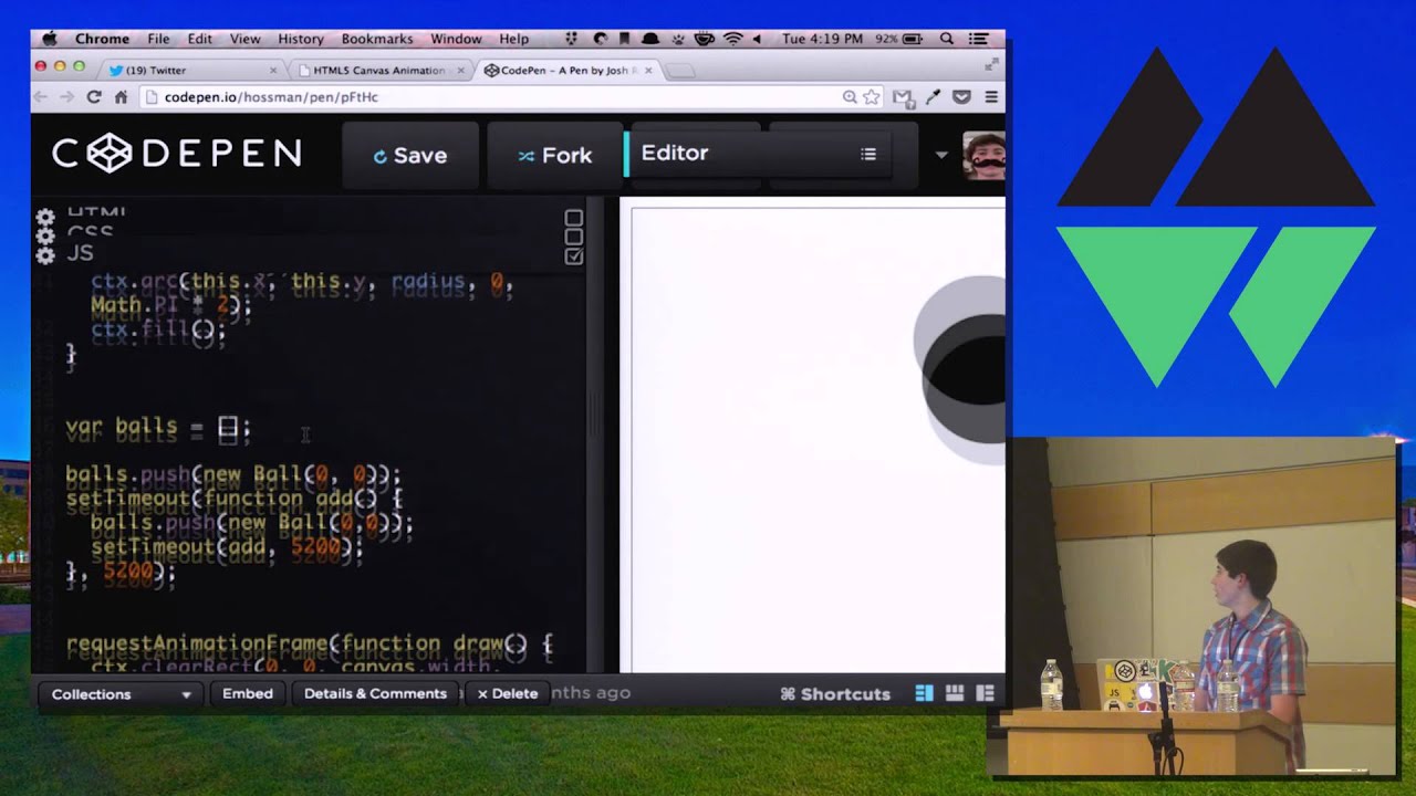 MountainWest JavaScript 2014 - HTML5 Canvas Animation with Javascript