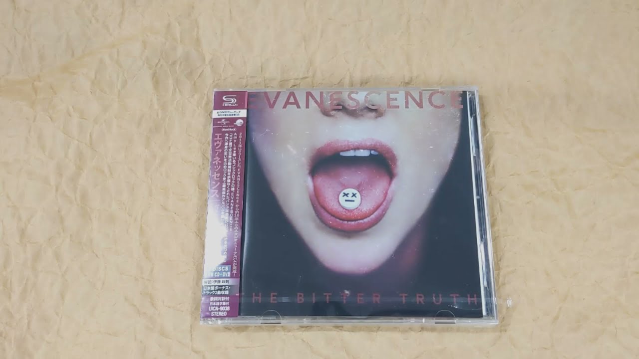 [Unboxing] Evanescence: The Bitter Truth [SHM-CD+DVD] [Deluxe Edition] [Japan Bonus Track]