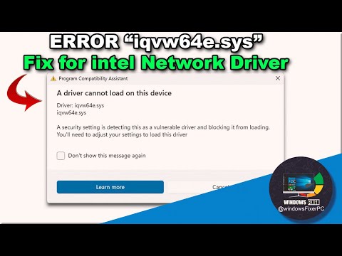 🔧 Fix 'A Driver Cannot Load on This Device' Error ➡️ 5 Easy Solutions [Windows 11/10]