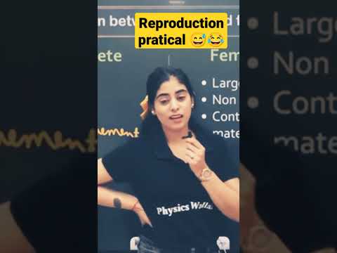 Reproduction Ka practical 😅😂 Funniest moments during Online class #alakhpandey #physicswallah