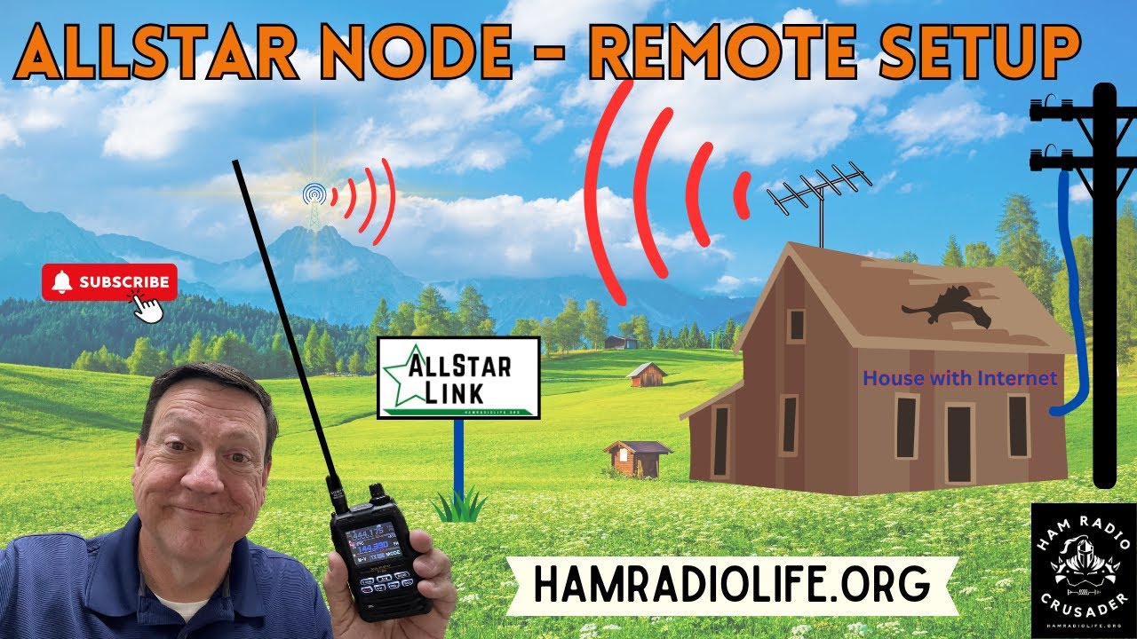Remote AllStar HamVoIP Link Node Setup