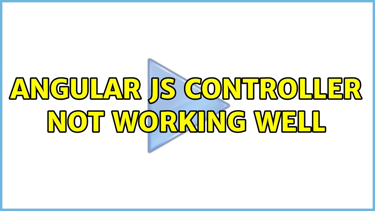 Angular js Controller not working well (3 Solutions!!)
