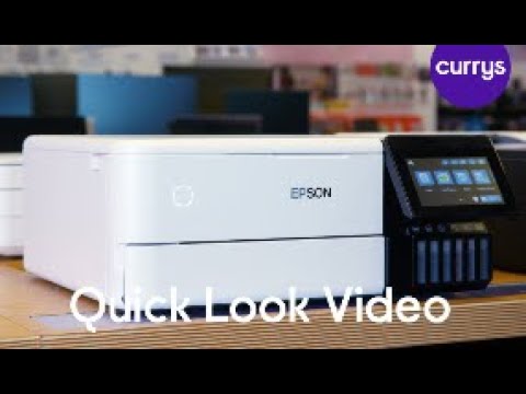 676911 EPSON EcoTank ET 8500 All in One Wireless Photo Printer - Quick Look