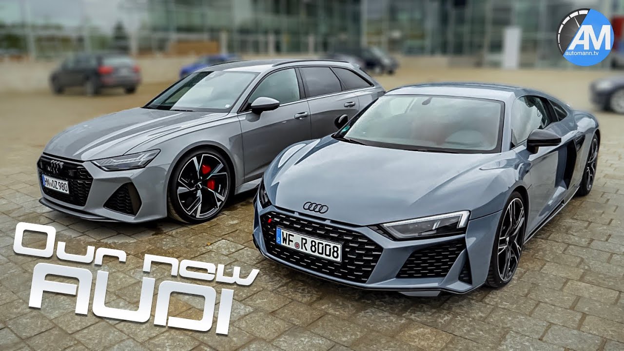 2020 Audi RS6 Avant Meets R8 Facelift, Forms quattro Car Collection ...