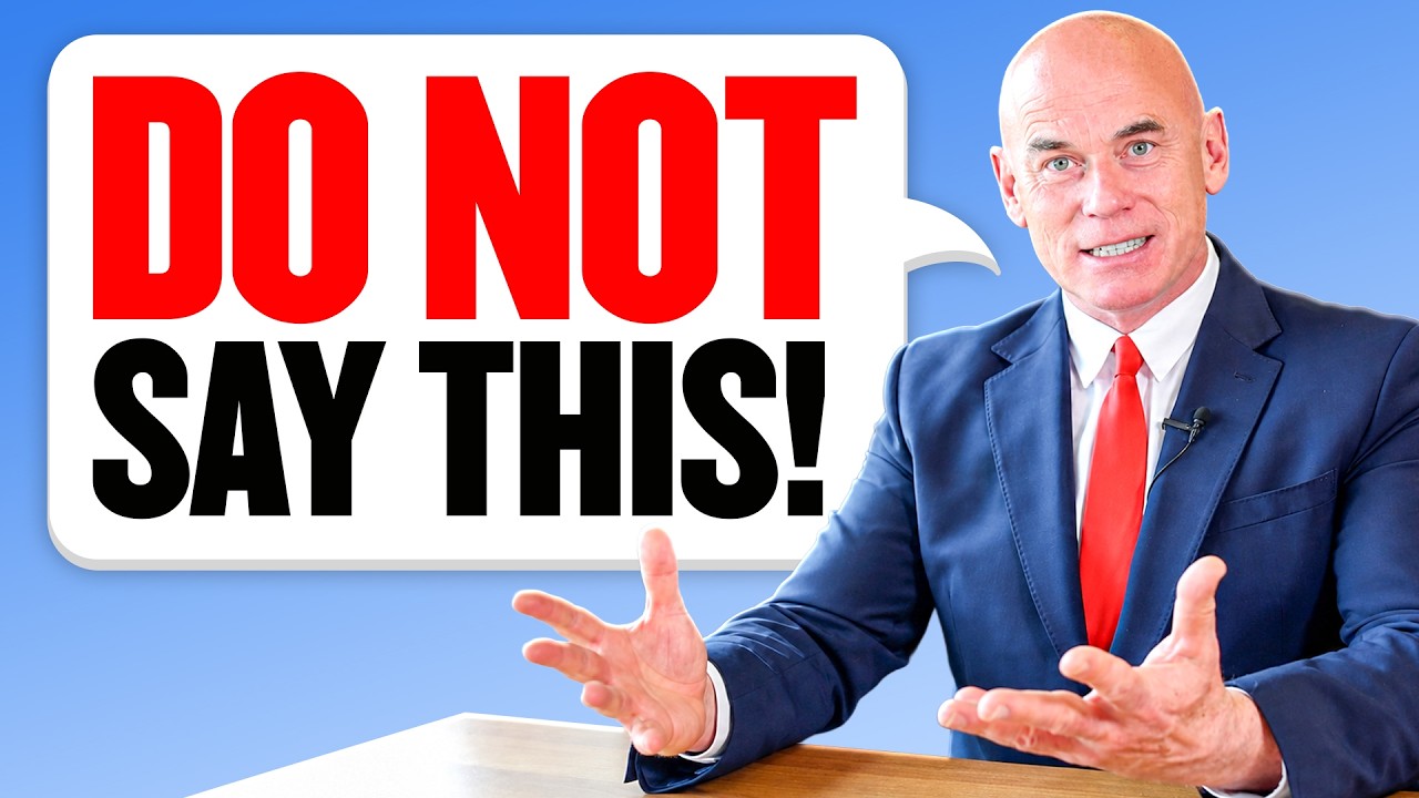 10 DANGEROUS THINGS TO SAY IN A JOB INTERVIEW! (Interview Mistakes to AVOID!)