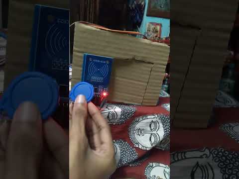 RFID Door Lock using Arduino Uno and Servo Motor | DIY IoT Project”#arduino #diyprojects #iot #rfid