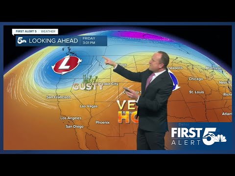 After severe storms on Tuesday, more tranquil weather returns on Wednesday