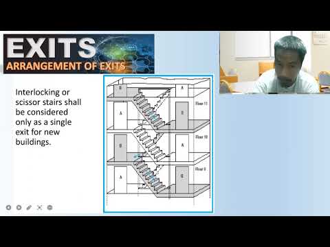 EXIT ARRANGEMENTS - NFPA101 | Means of Egress: Module 10.4 [ Reference CODE by RA9514 - IRR2019 ]