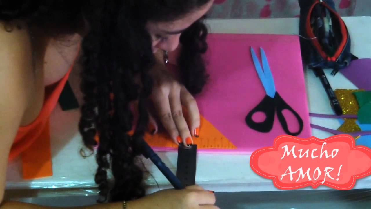 #Decorando mi carpeta con mucho amor ♥