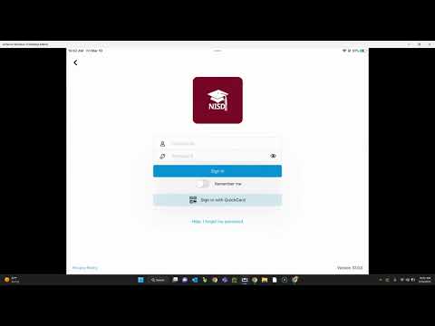 Sign into the NISD Portal with Classlink on iPad