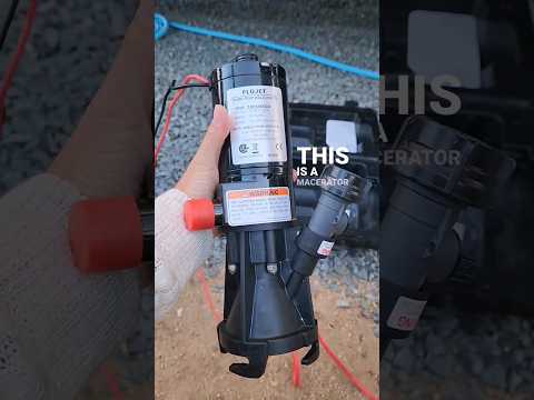 RV Gadget: Macerator Pump for Sewer