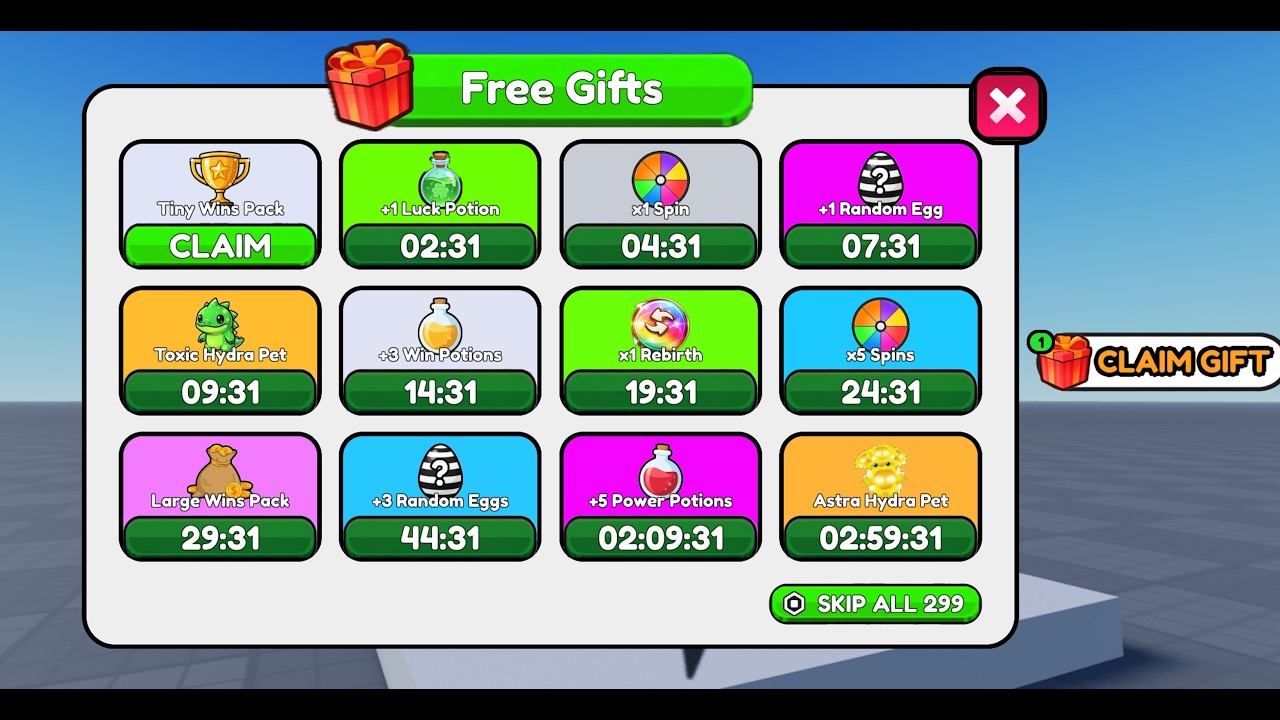 PLAYTIME REWARDS SYSTEM | Roblox Studio + Download