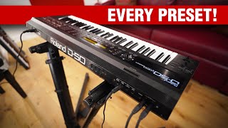 Roland D-50 - What To Know & Where To Buy | Equipboard